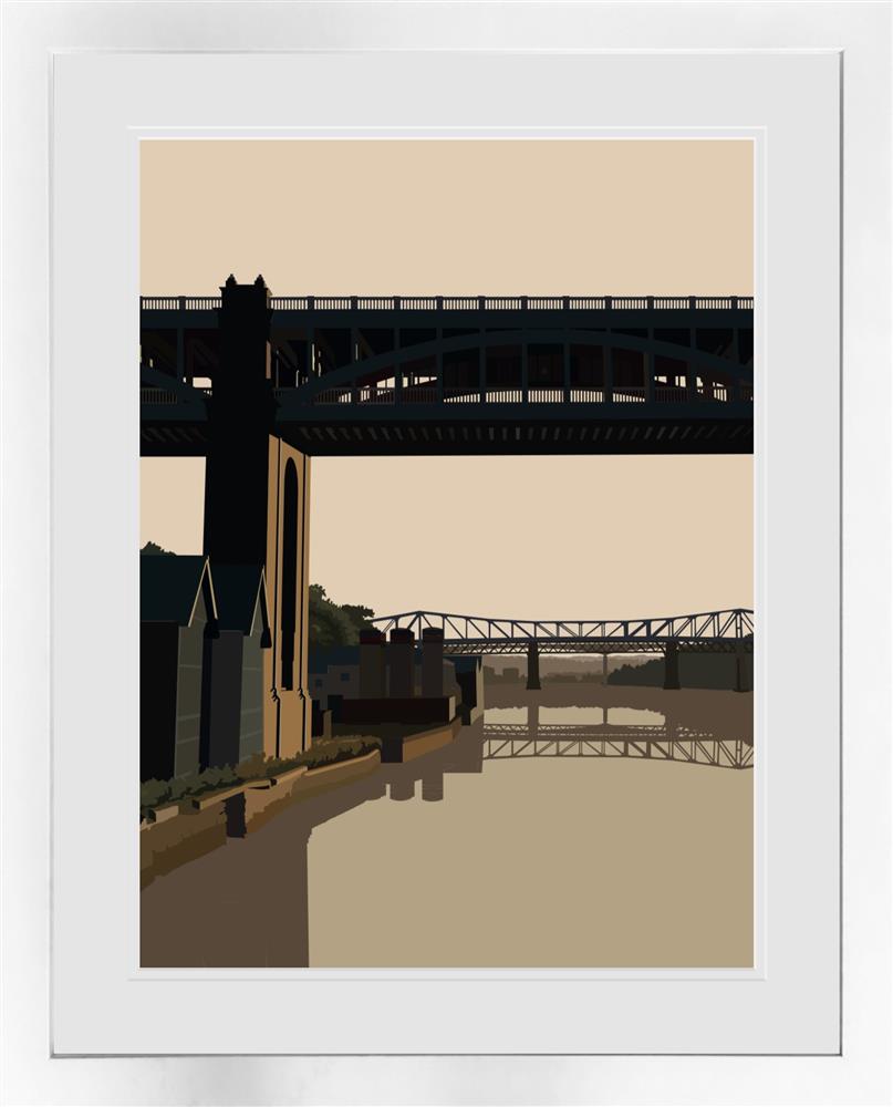 High Level Bridge Framed Art Print UK | Free Delivery – Framed Art Direct